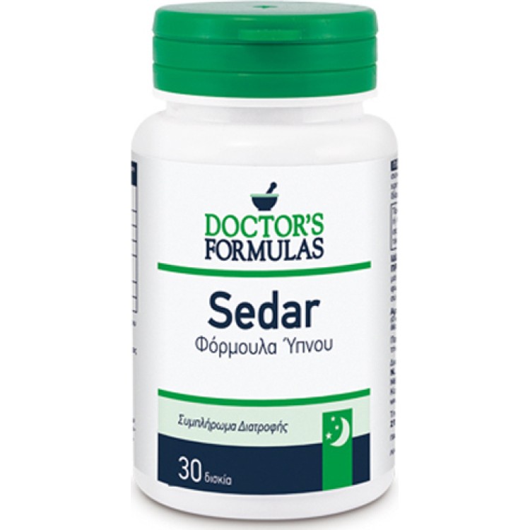 SEDAR ΦΟΡΜΟΥΛΑ ΥΠΝΟΥ DOCTOR'S FORMULAS 30tabs