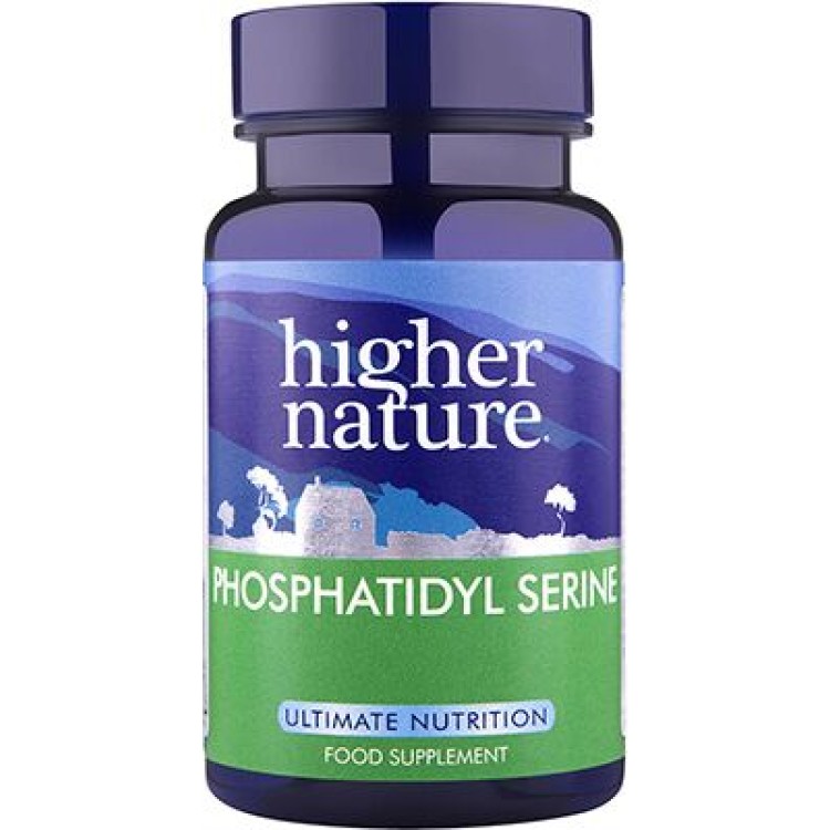 PHOSPHATIDYL SERINE (ΦΩΣΦΑΤΙΔΥΛΙΚΗ ΣΕΡΙΝΗ) HIGHER NATURE 45caps