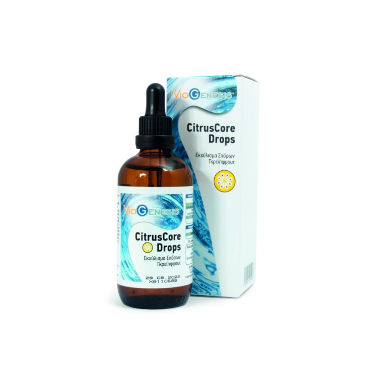 VIOGENESIS CITRUSCORE DROPS GRAPEFRUIT SEED EXTRACT (ΕΚΧΥΛΙΣΜΑ ΣΠΟΡΩΝ ...